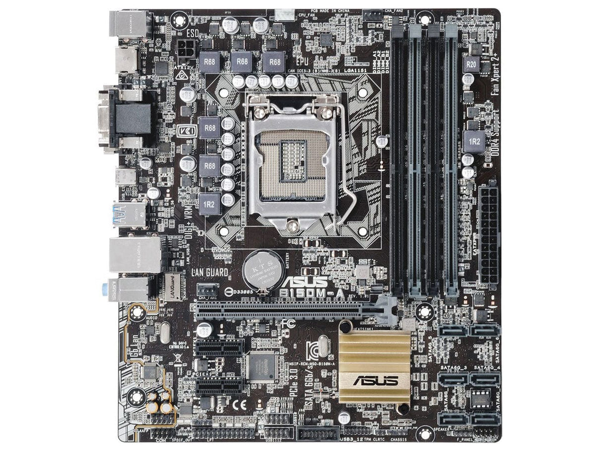 Tax-free ASUS B150M-A Intel B150 LGA1151 motherboard micro ATX ddr4 hd ...