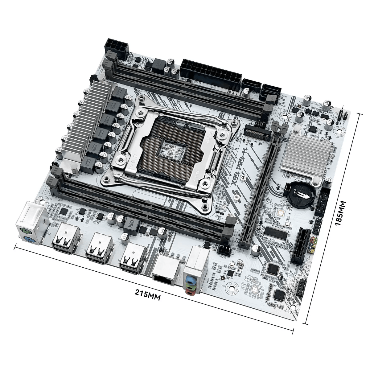 Tax-free X99 Intel Motherboard LGA 2011-3 X99 White Board DDR4 SATA II ...